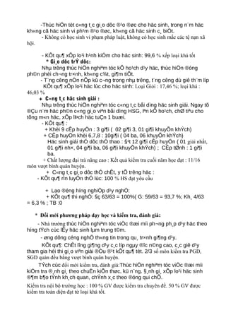 Tt thanh tich huế 12 13 | PDF | Free Download