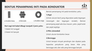 KABEL TEGANGAN LISTRIK | PPTX