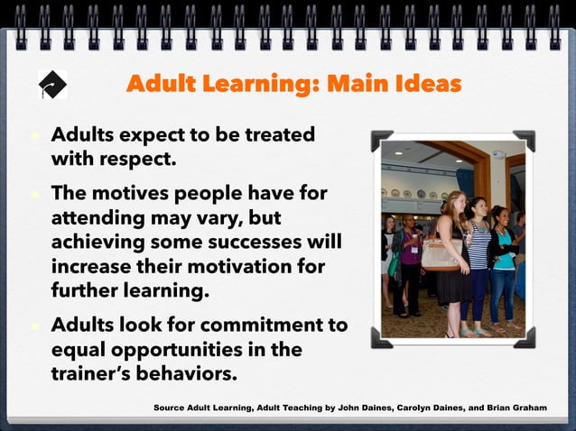 Train-the-Trainers Principles of Adult Learning | PDF | Adult Education | Education