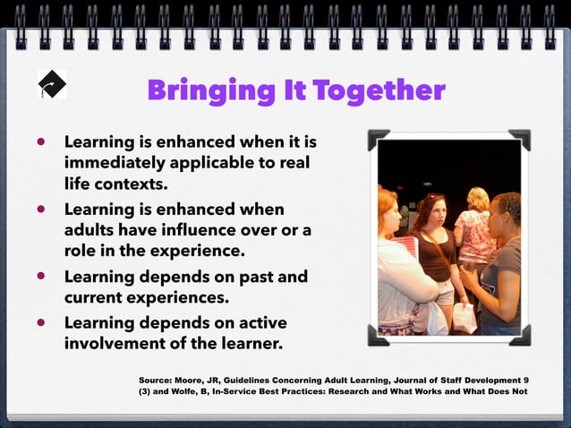 Train-the-Trainers Principles of Adult Learning | PDF | Adult Education ...