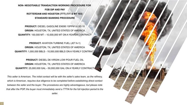 TTT Rotterdam and Houston Procedure EN590 and JET A Fuel | PPTX