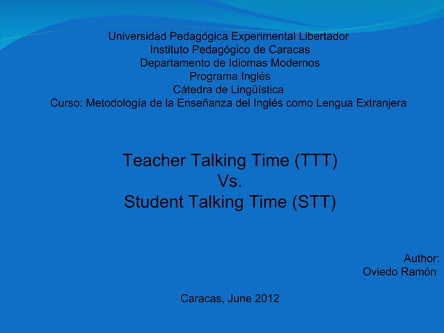 Ttt vs stt | PPT