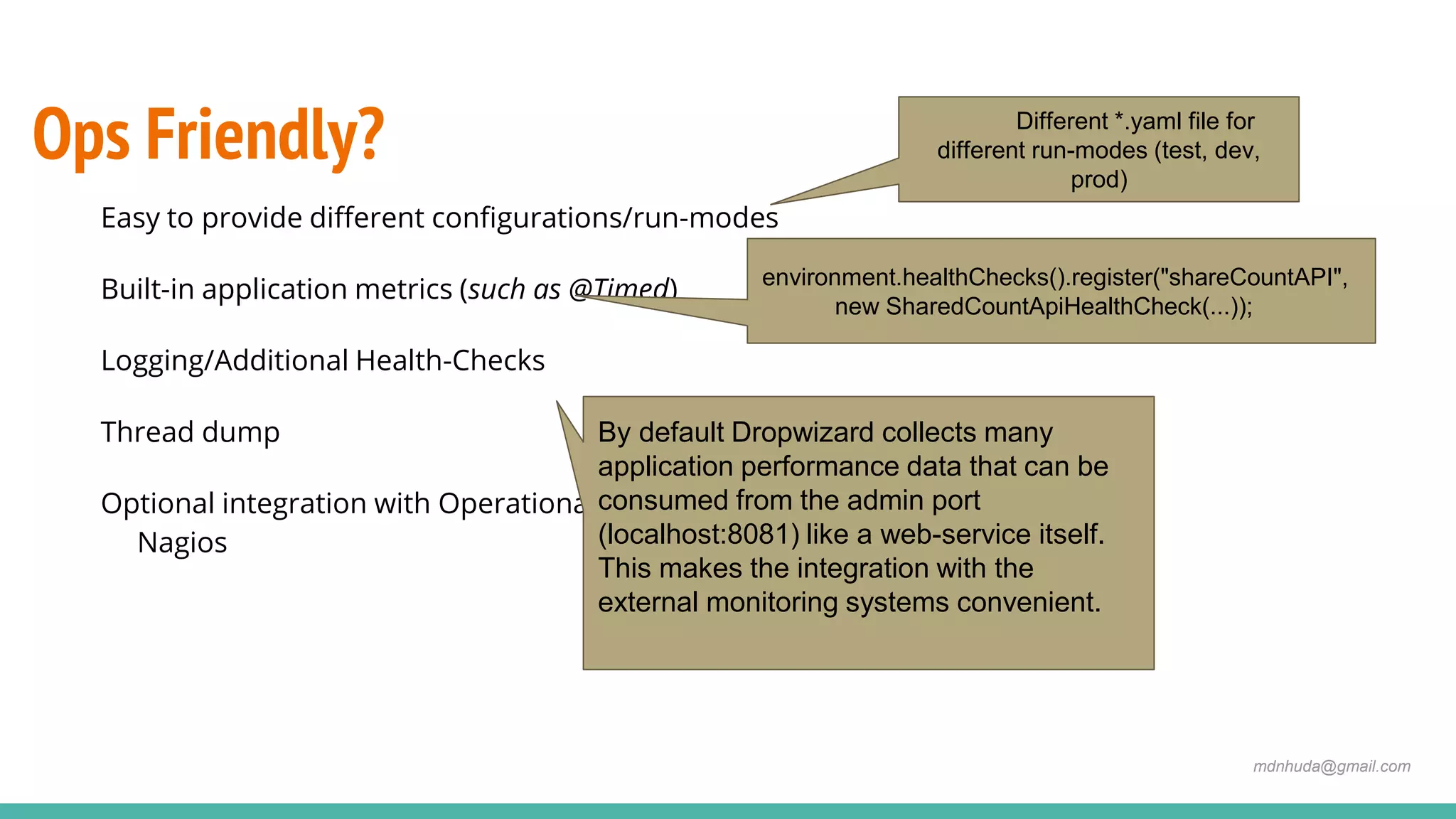 Microservices/dropwizard | PPTX