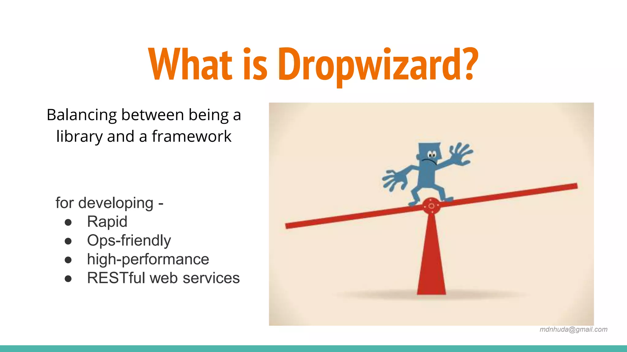 Microservices/dropwizard | PPTX