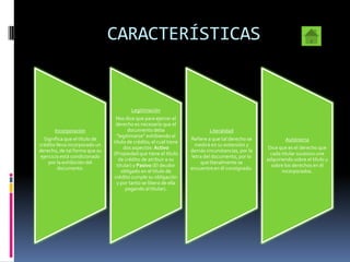 Títulos de crédito | PPTX