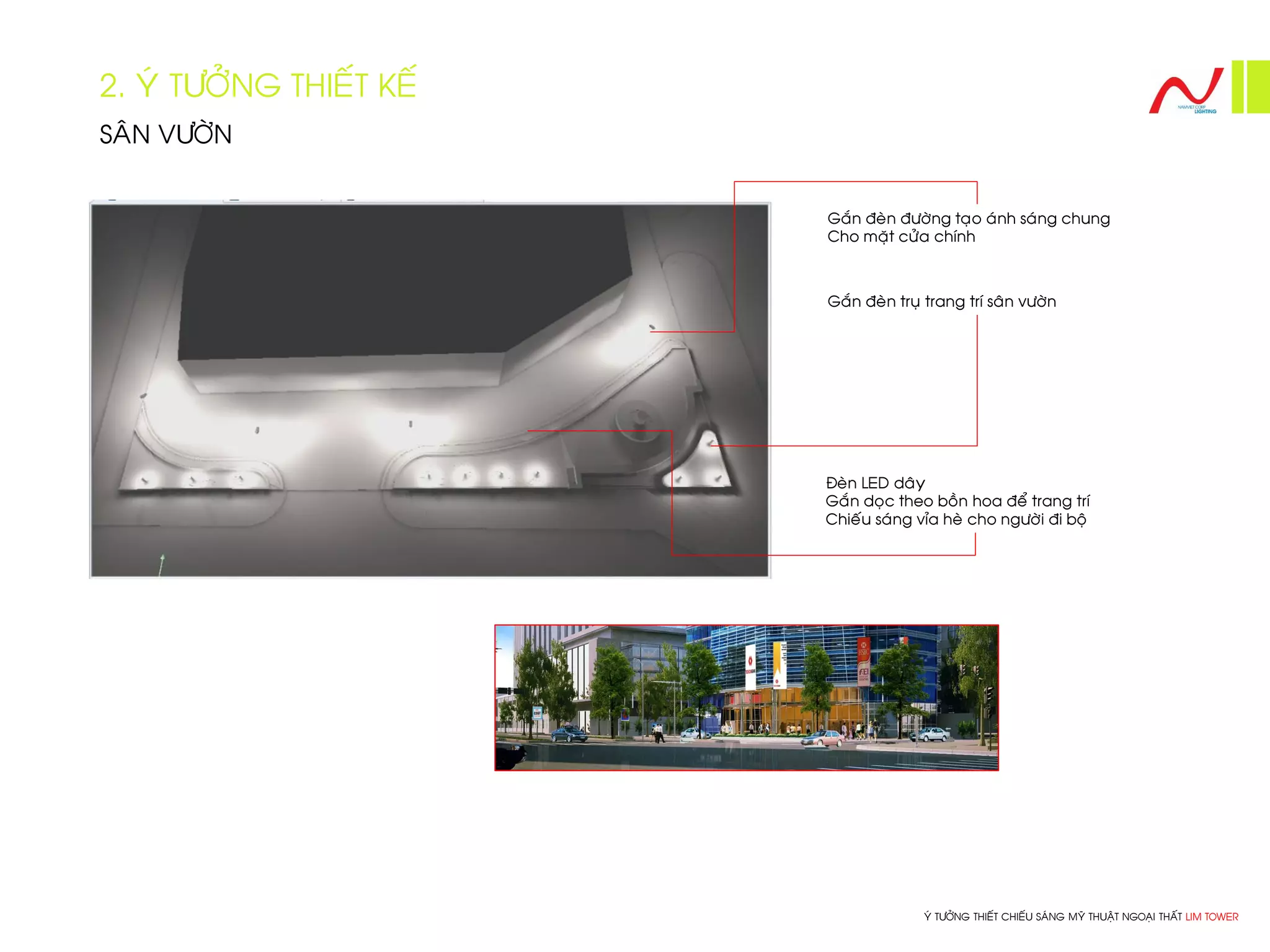 Y tuong thiet ke chieu sang lim tower ton duc thang q1 | PDF