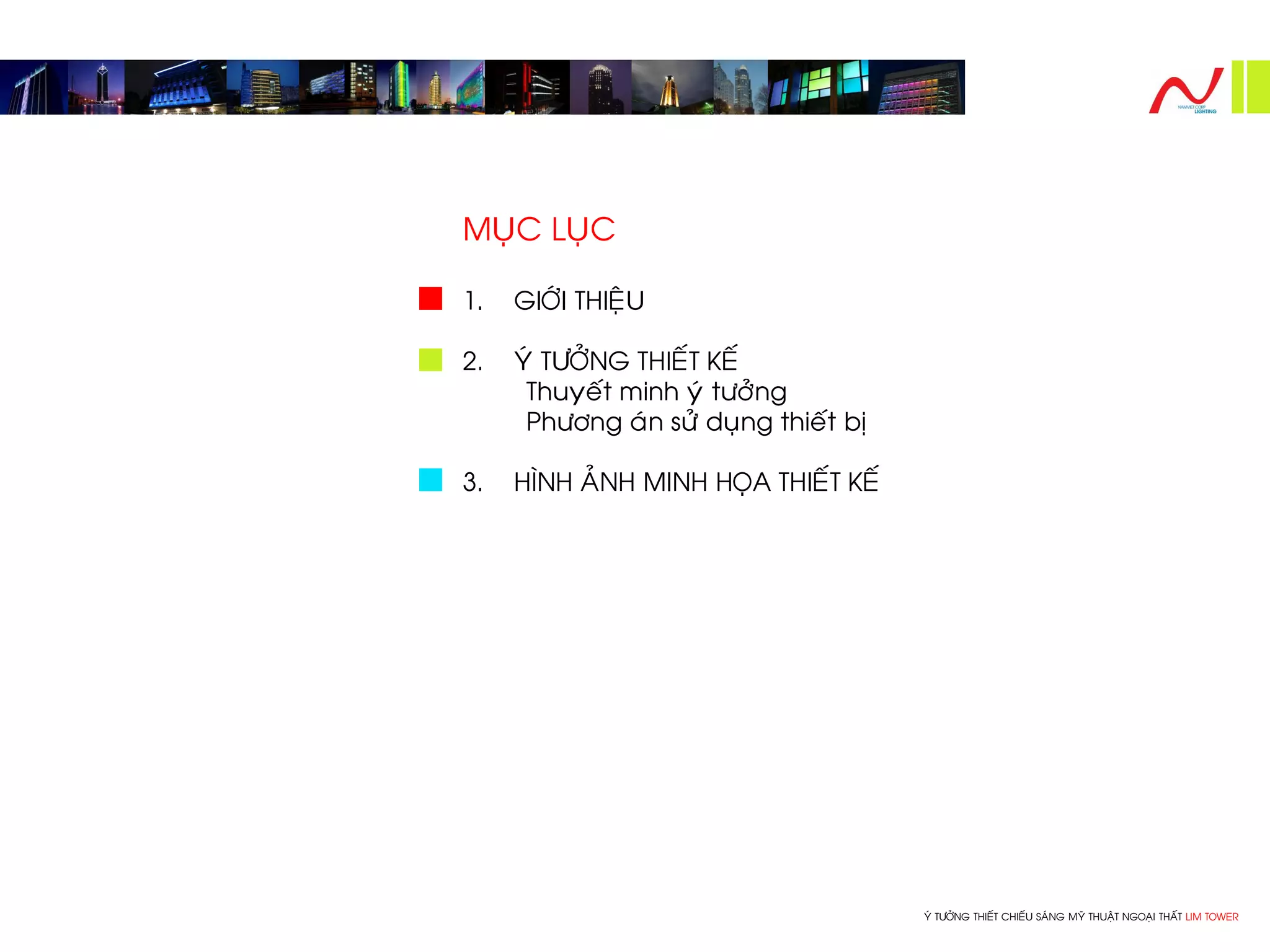 Y tuong thiet ke chieu sang lim tower ton duc thang q1 | PDF