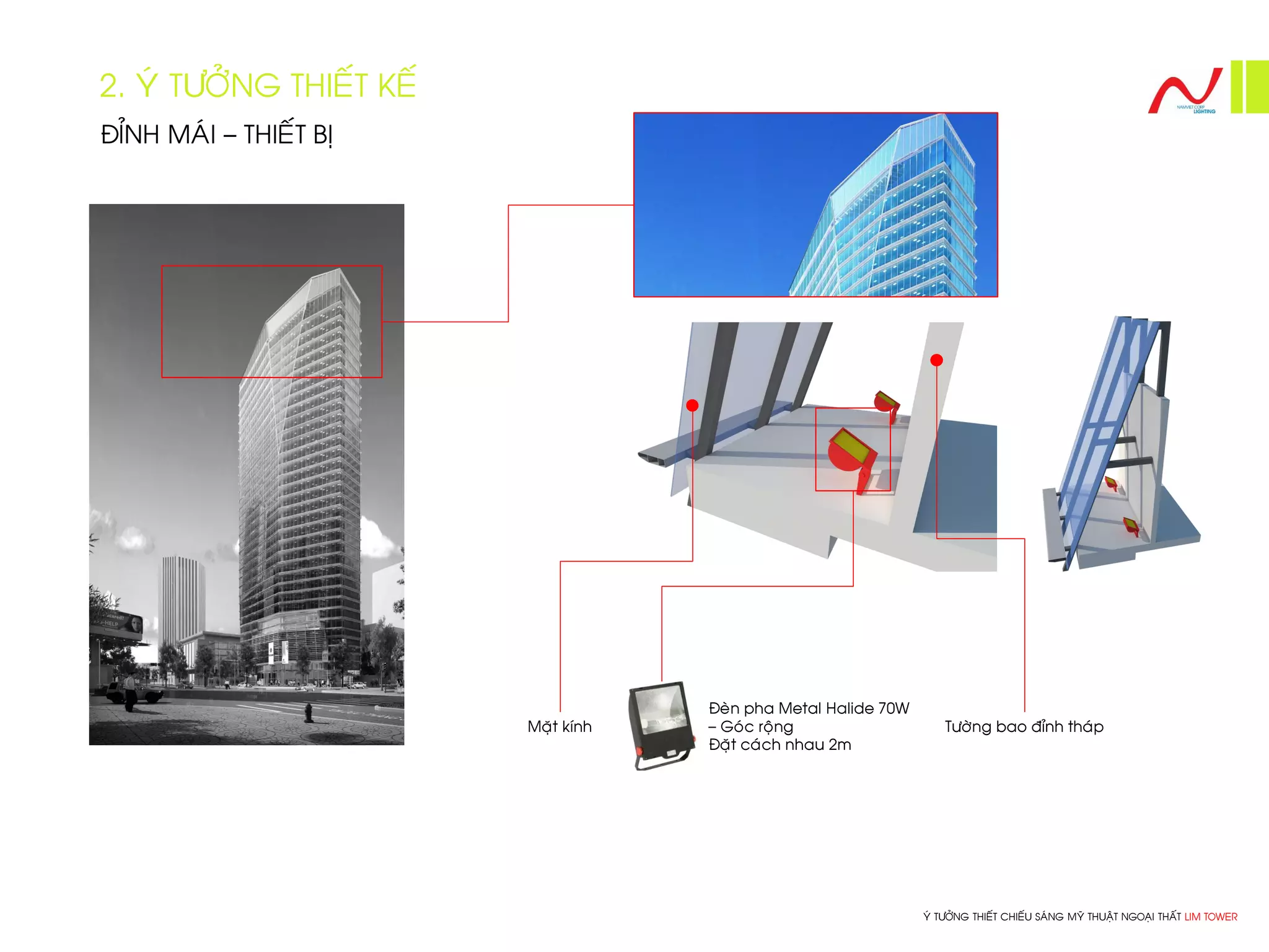 Y tuong thiet ke chieu sang lim tower ton duc thang q1 | PDF