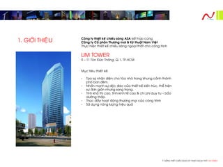 Y tuong thiet ke chieu sang lim tower ton duc thang q1 | PDF
