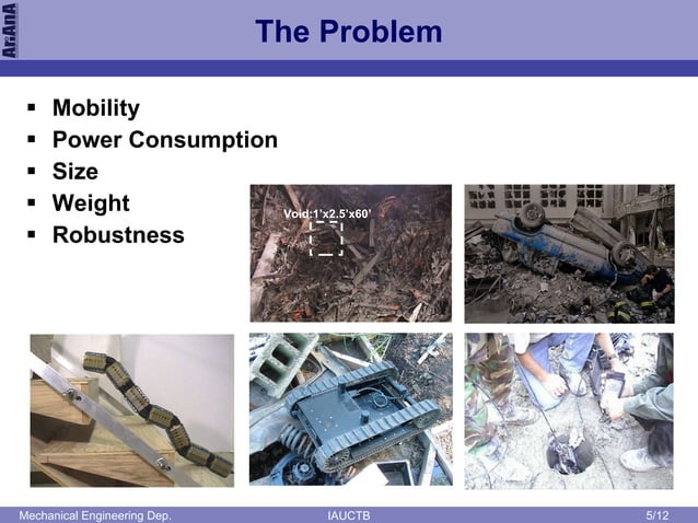 Triangular Tracked Wheel locomotion mechanism | PPT | Track and Field ...