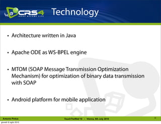 Antonio Pintus- TouchTheWeb 2010 | PPT