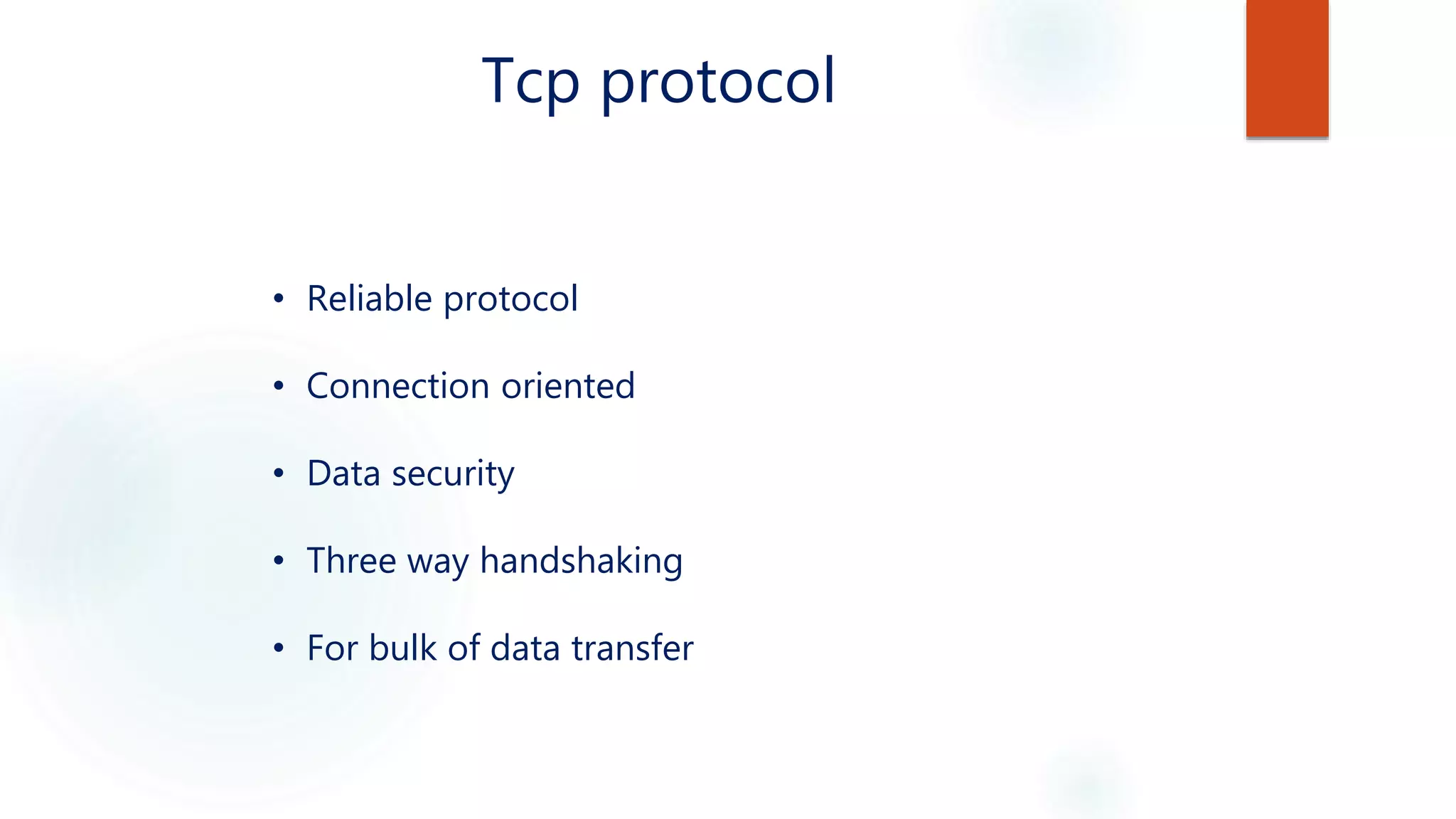 Tcp/ip model and protocol | PPTX