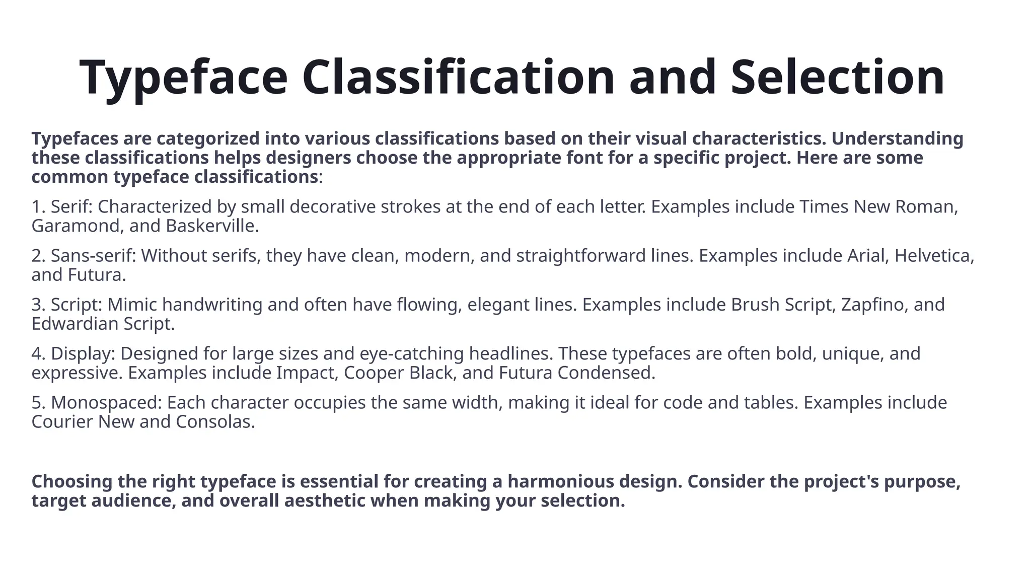 the concept of typography and its anatomy | PPTX
