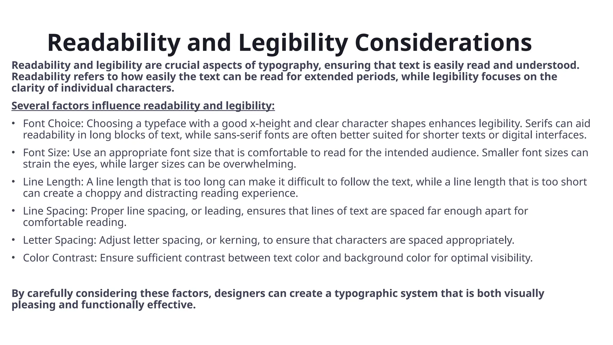the concept of typography and its anatomy | PPTX