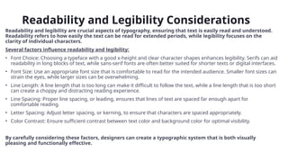 the concept of typography and its anatomy | PPT