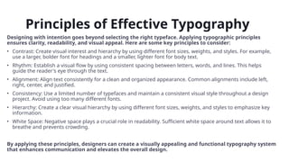 the concept of typography and its anatomy | PPT