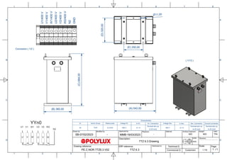 Trafo polylux ttz6.3 dimensiones conexionado | PDF