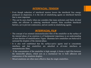 Emulsions | PPTX | Chemistry | Science