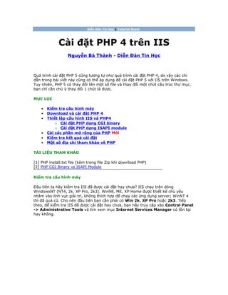 Tu hoc-thiet-ke-web-bang-php | DOC