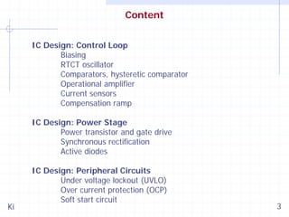 IC Design of Power Management Circuits (I) | PDF