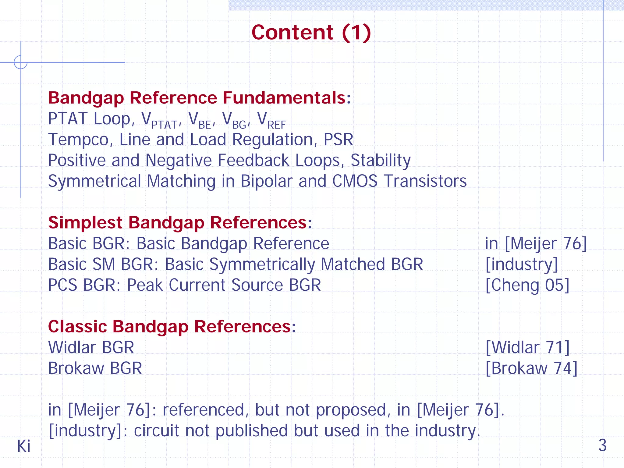 IC Design of Power Management Circuits (IV) | PDF