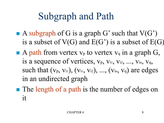 Grpahs in Data Structure | PPT