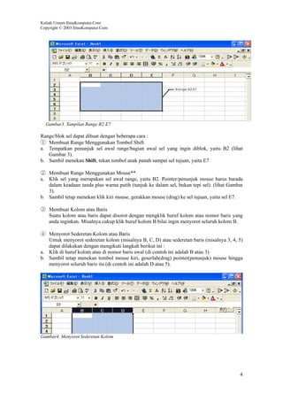 Tua Excel | PDF