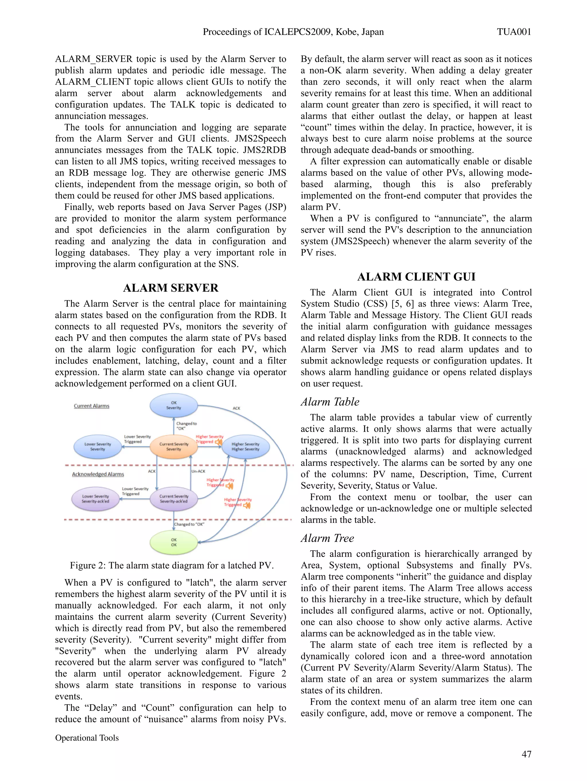 CSS Alarm Handler (BEAST) 2009 | PDF