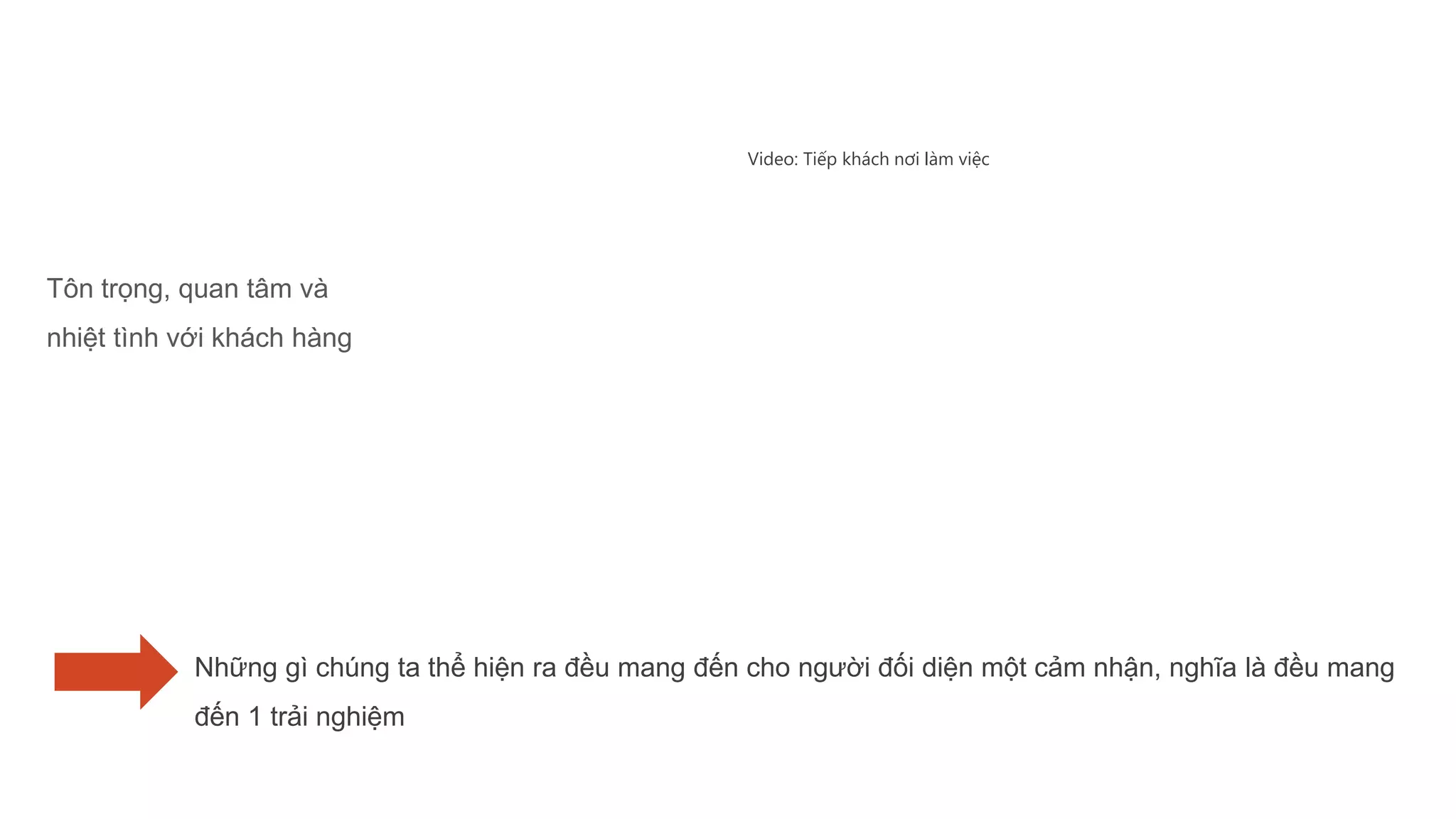 Tuan3 vhdn - trai nghiem khach hang | PPTX