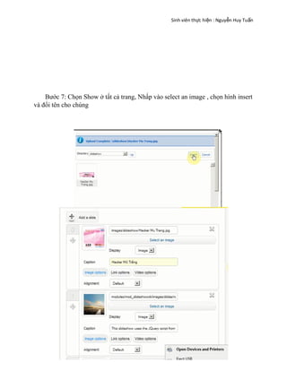 tao module trinh dien anh trong joompla | PDF