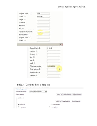 Module youtobe va ho tro truc tuyen | PDF