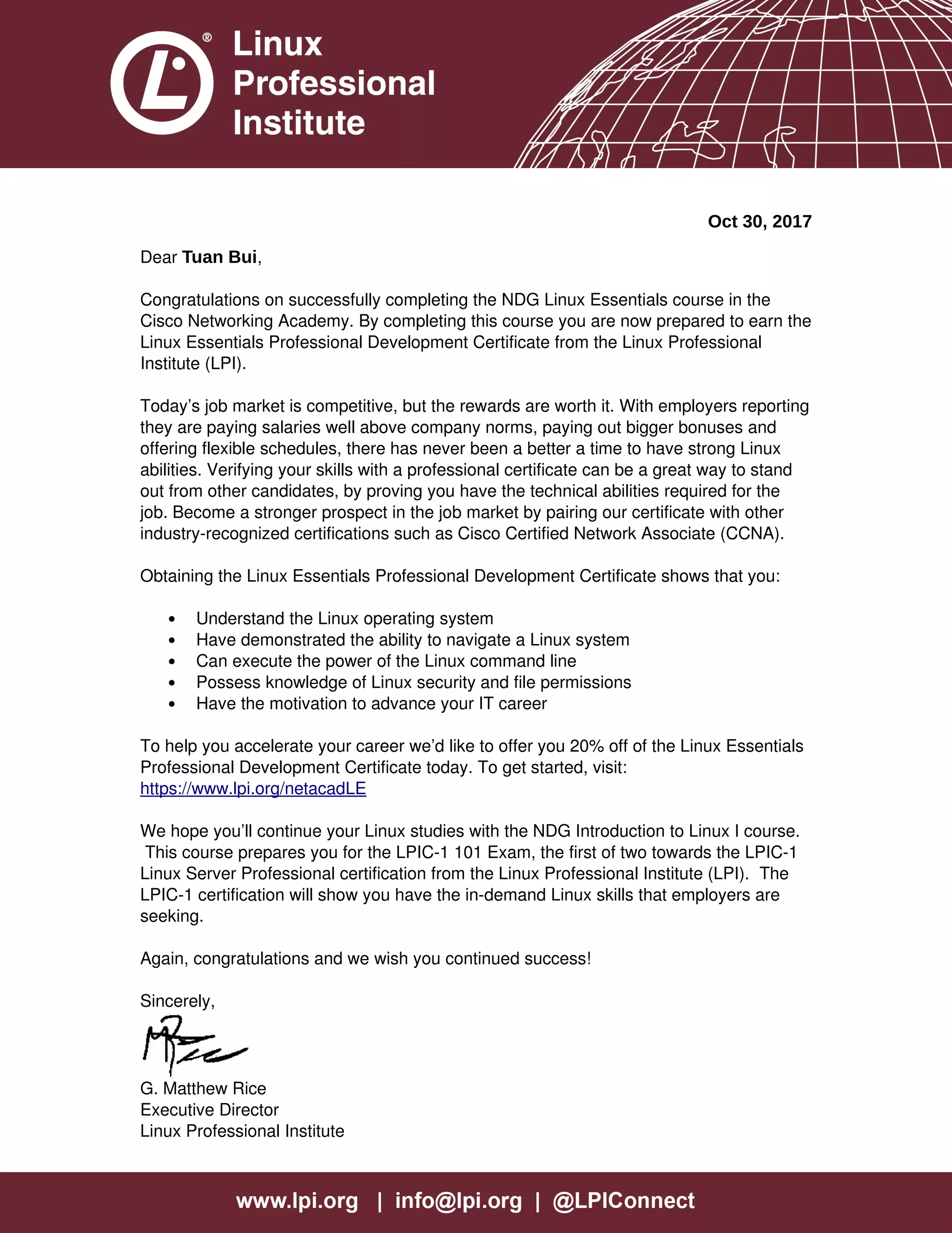 Linux Essentials Certificate | PDF | Operating Systems | Computer ...