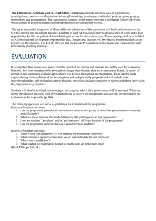 Tuatahi advanced learning programme | DOCX