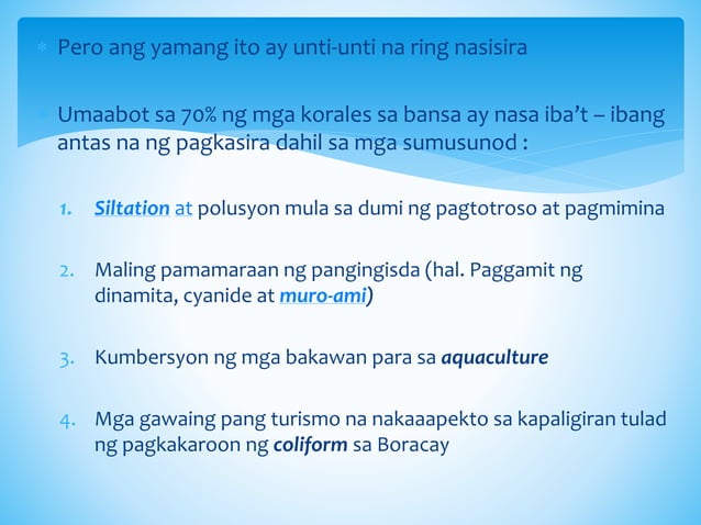 Yamang Tubig sa Pilipinas | PPTX