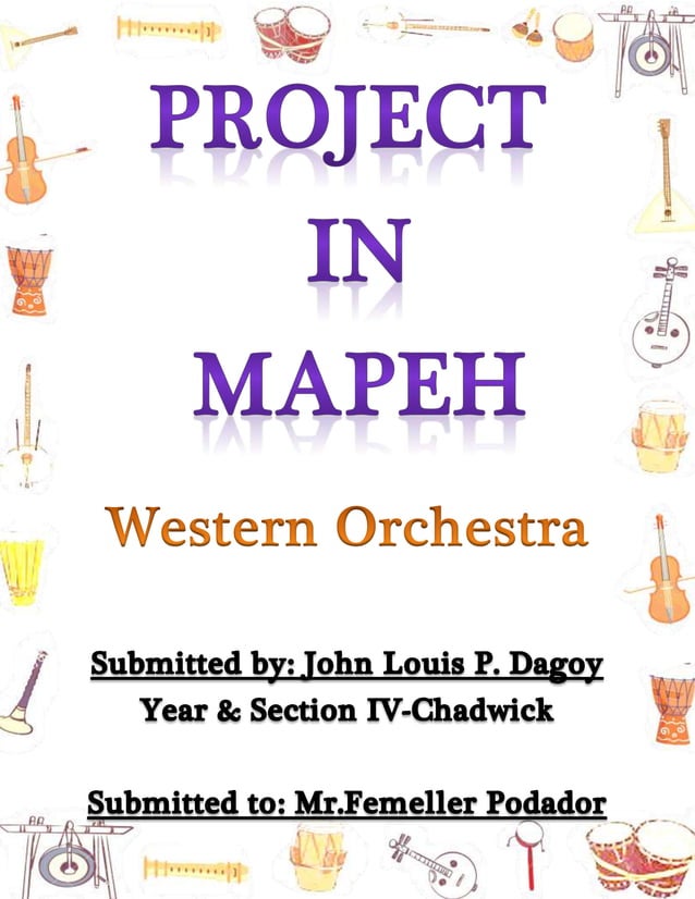 Western Orchestra Intruments | DOCX