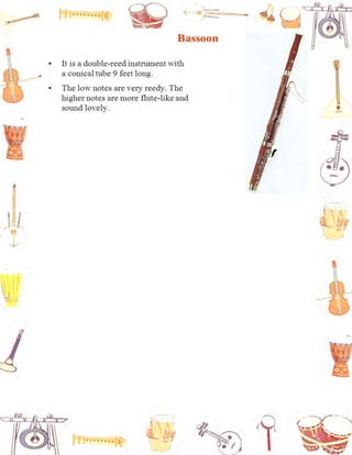 Western Orchestra Intruments | DOCX