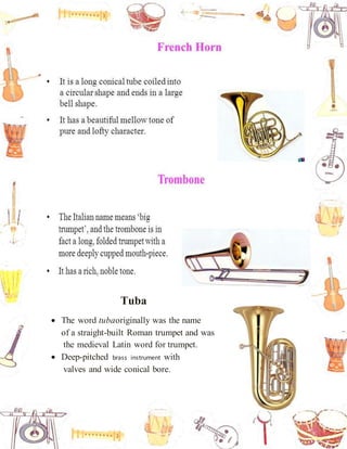 Western Orchestra Intruments | DOCX