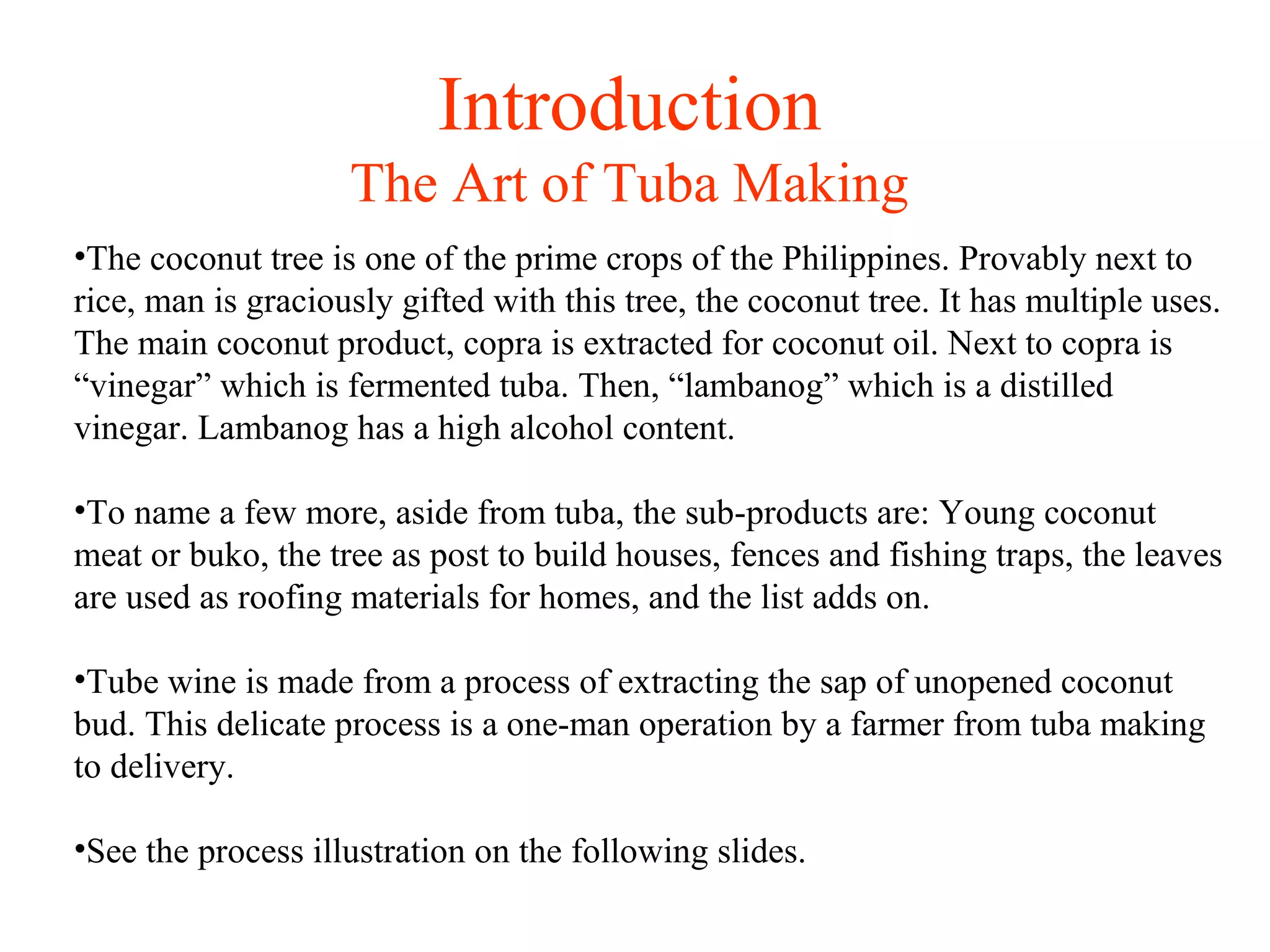 Tuba process | PPT