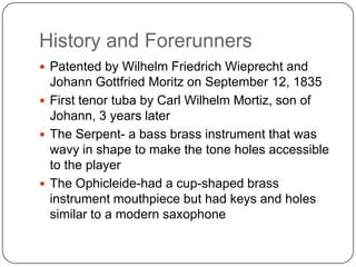 Tubas and Euphoniums | PPTX