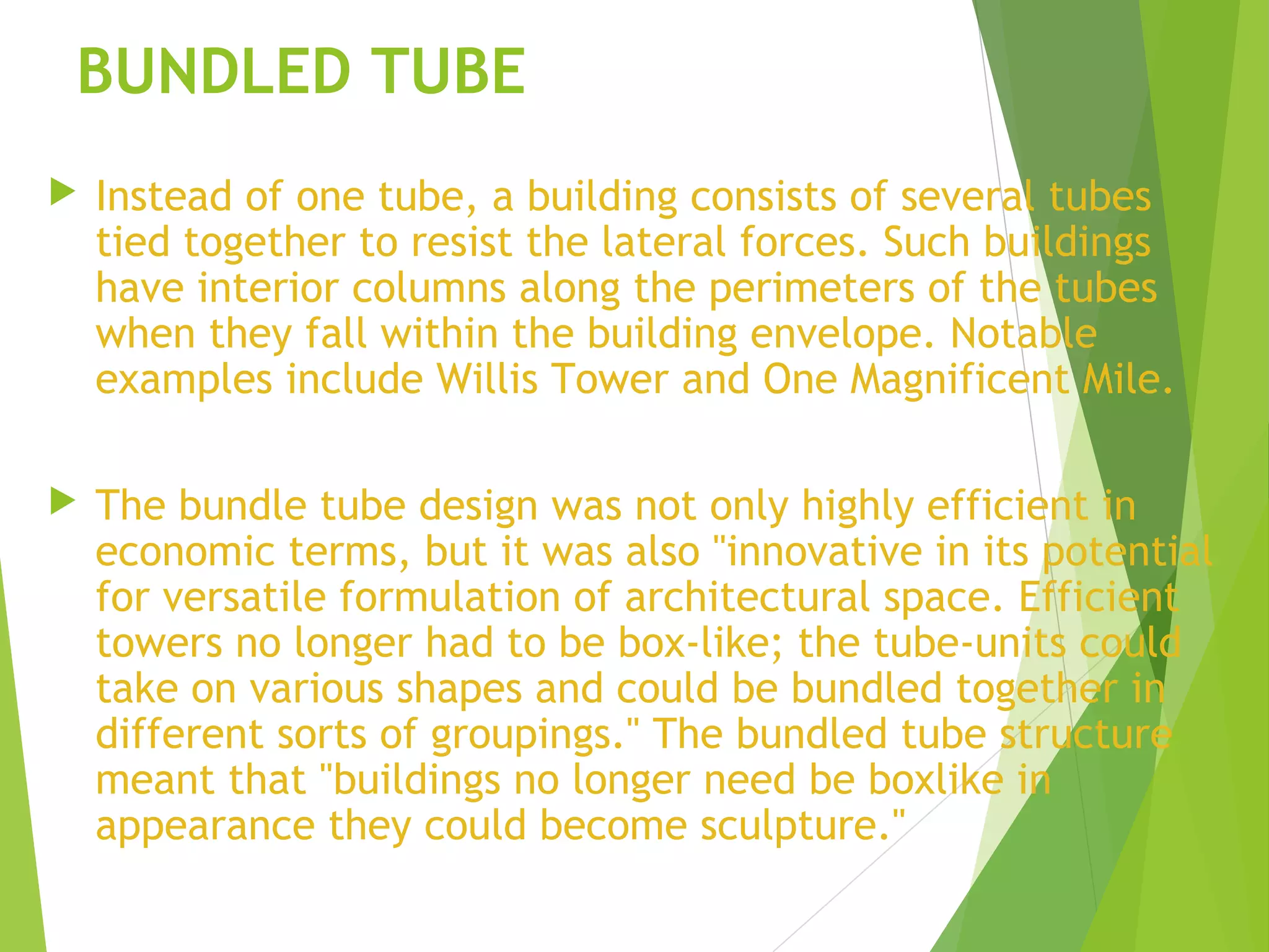 Tube structures | PPT
