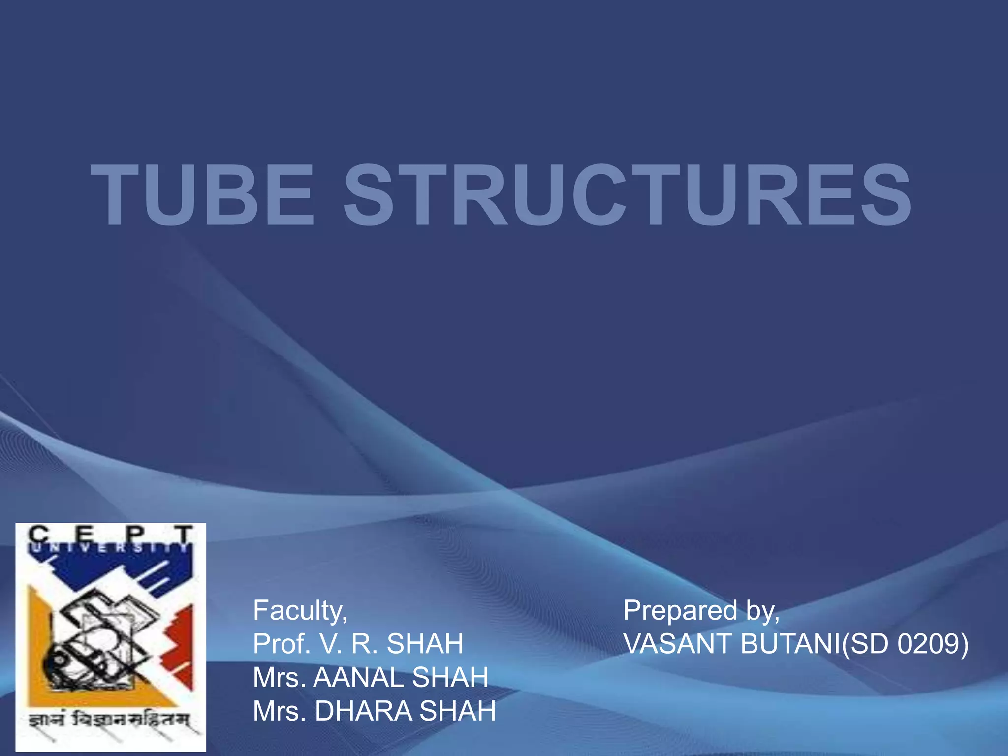 TUBE-STRUCTURES.ppt | Civil Engineering Industry | Industries