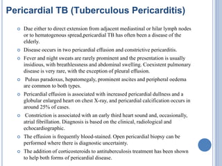 CLINICAL CLASSIFICATION OF TUBECULOSIS | PPTX