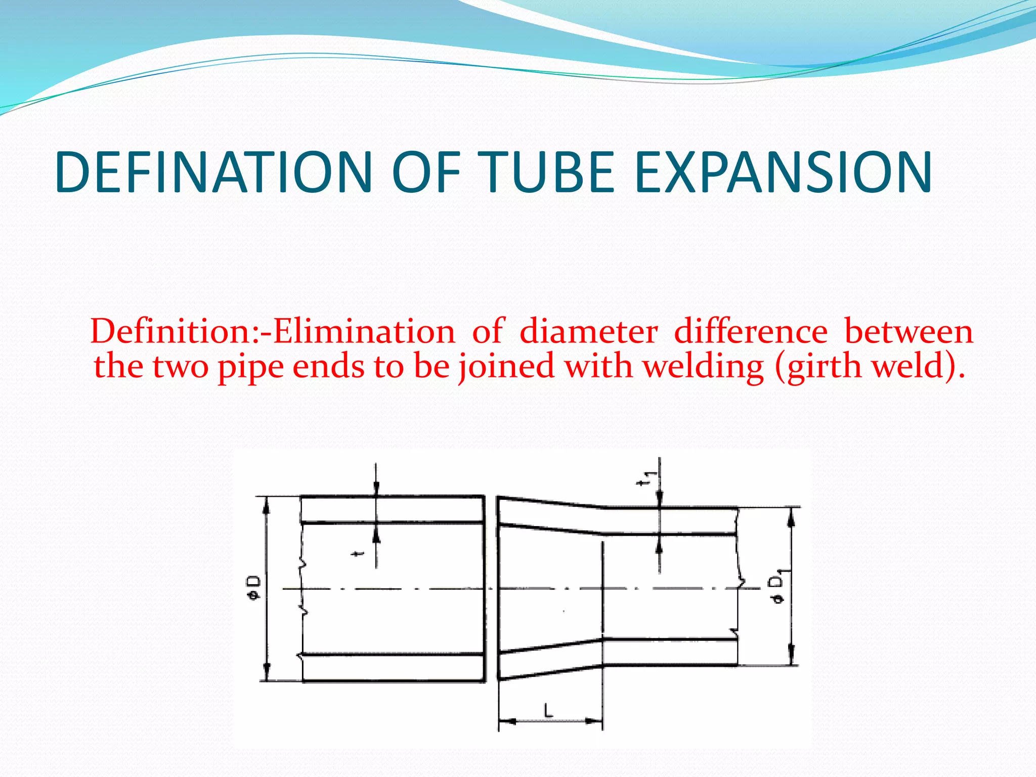 Tube expansion | PPTX