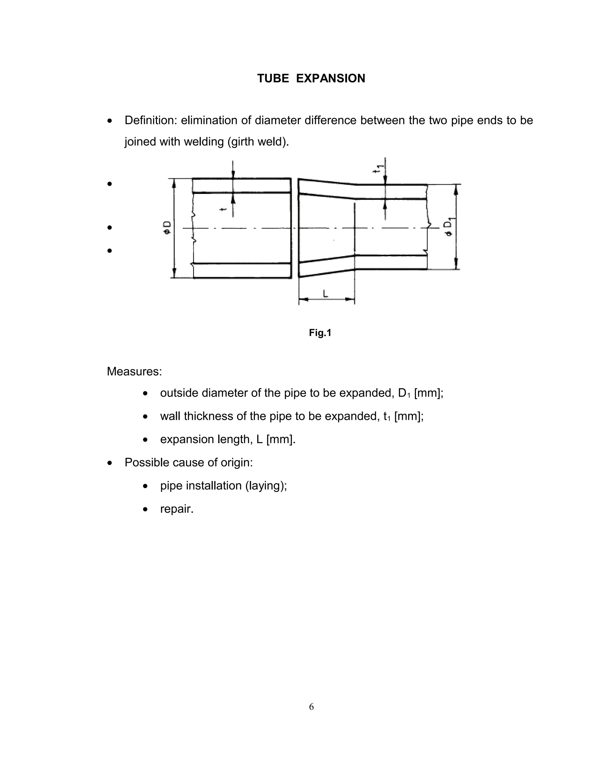 Tube expansion | DOC