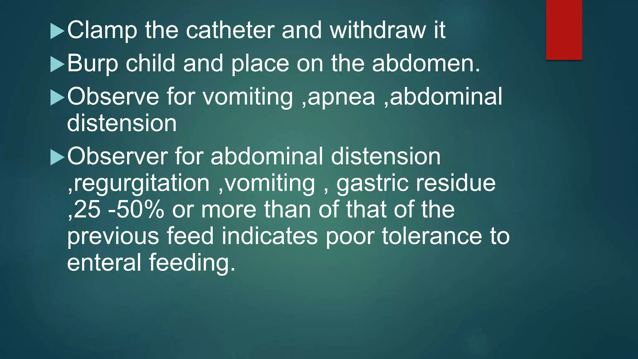 Tube feeding ( Gavage feeding ) | PPTX
