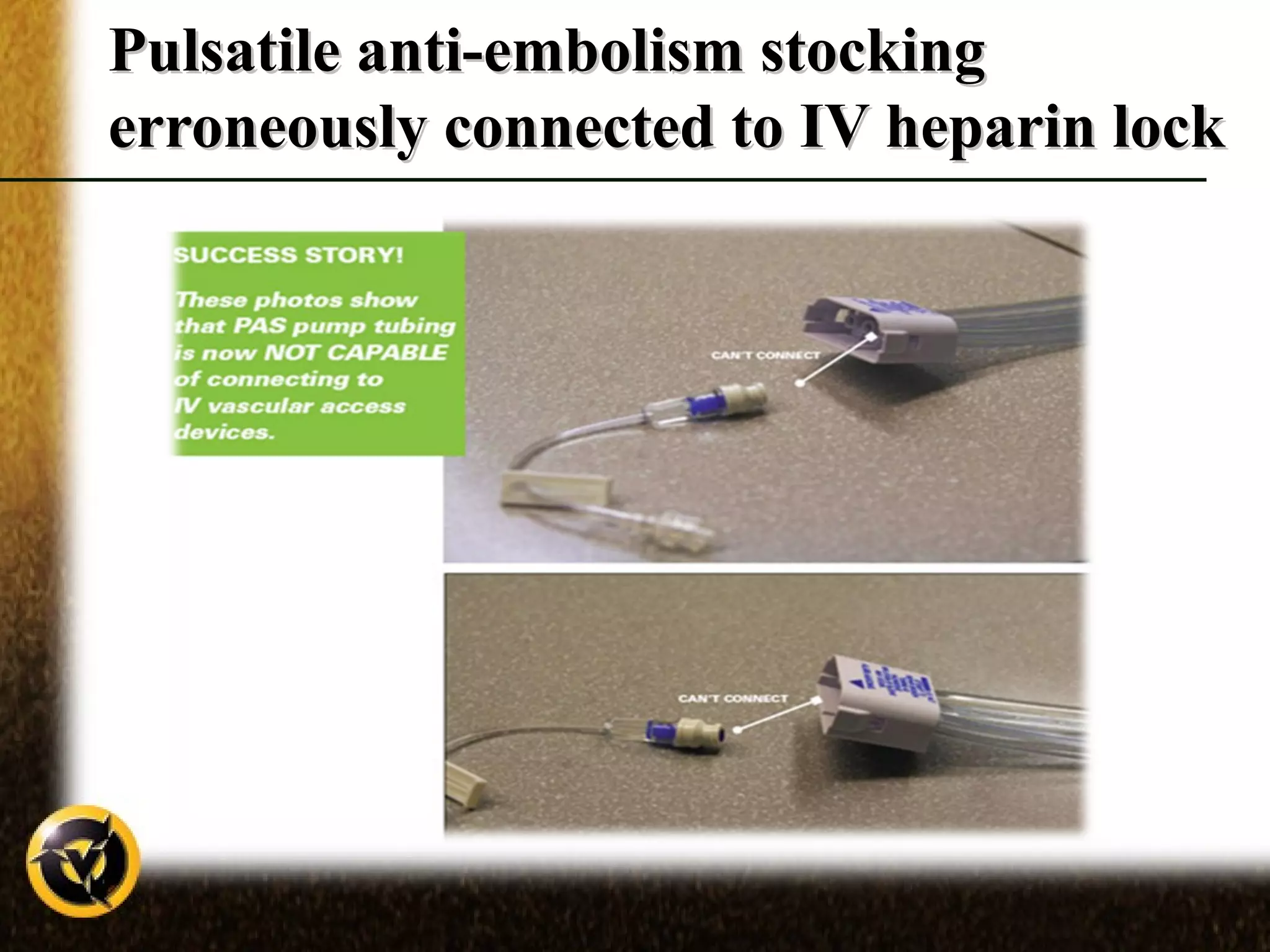 Tube misconnections in critical care | PPT