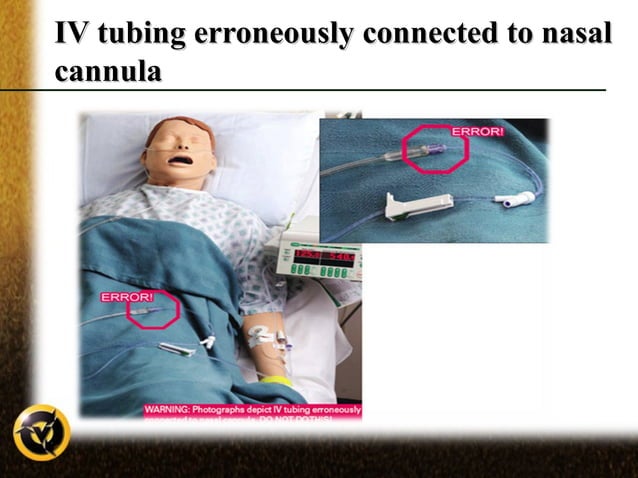 Tube misconnections in critical care | PPT | Lung and Respiratory ...