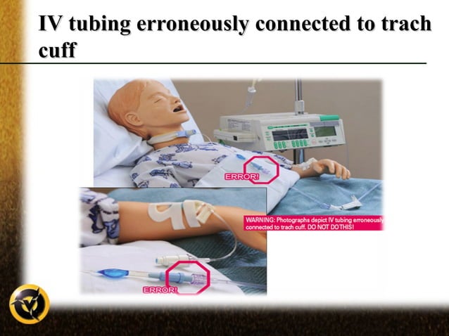 Tube misconnections in critical care | PPT | Lung and Respiratory ...