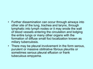 TUBERCOLOSIS and Primary infections.pptx