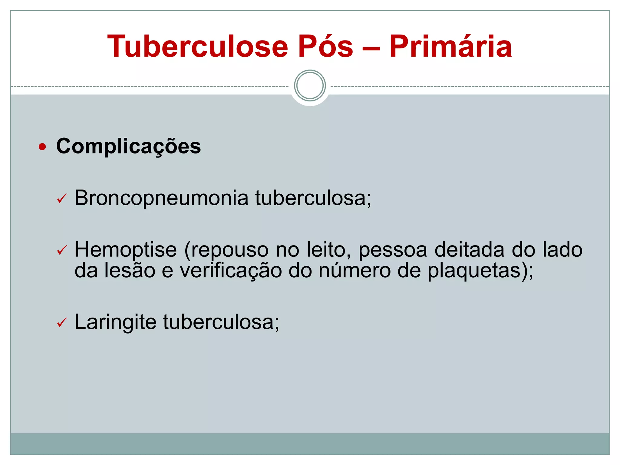 Tuberculose | PPTX